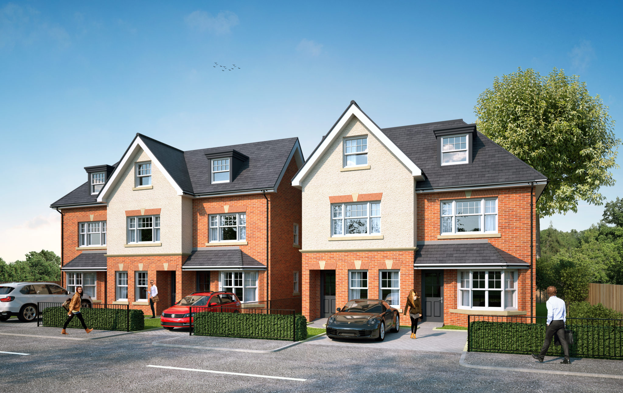 iLife Developments - Development of town houses in Hersham
